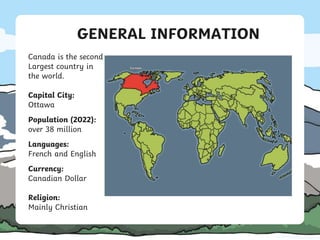 canada information for english learners or culttural knowledge | PPTX