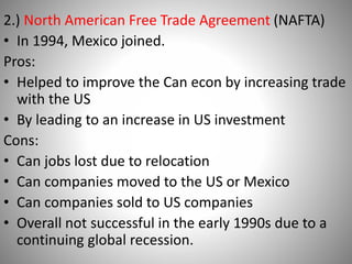 Canada in the 1980s and 1990s | PPTX | Political Issues & policy | Politics