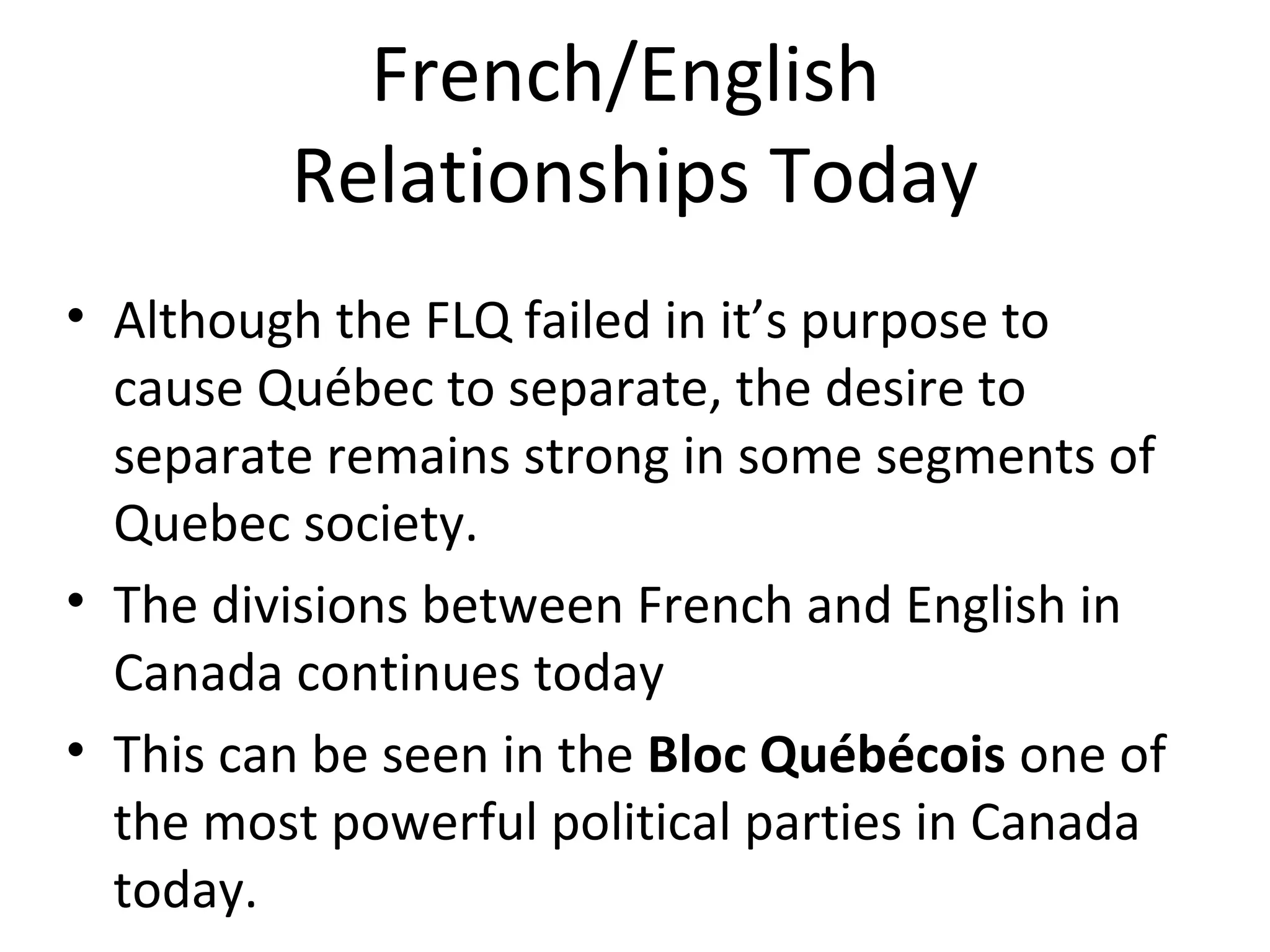 Canada in the 60s and 70s | PPT