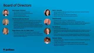 Canada Jetlines October 2021 Investor Deck | PPT