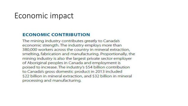 Natural Resources Sector - Canada | PPTX