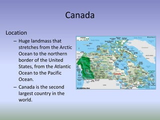 Canada Notes | PPTX