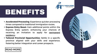 Fly High Visas' PNPs with PR Visa: Your Gateway to Canadian Immigration ...