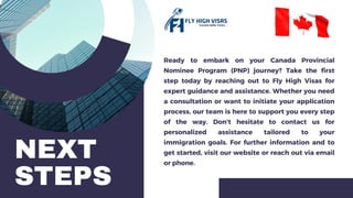 Fly High Visas' PNPs with PR Visa: Your Gateway to Canadian Immigration ...