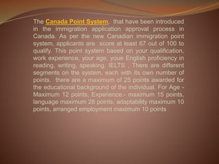 Canada point system | PPT