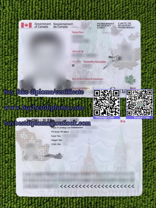 Canada PR card | PDF
