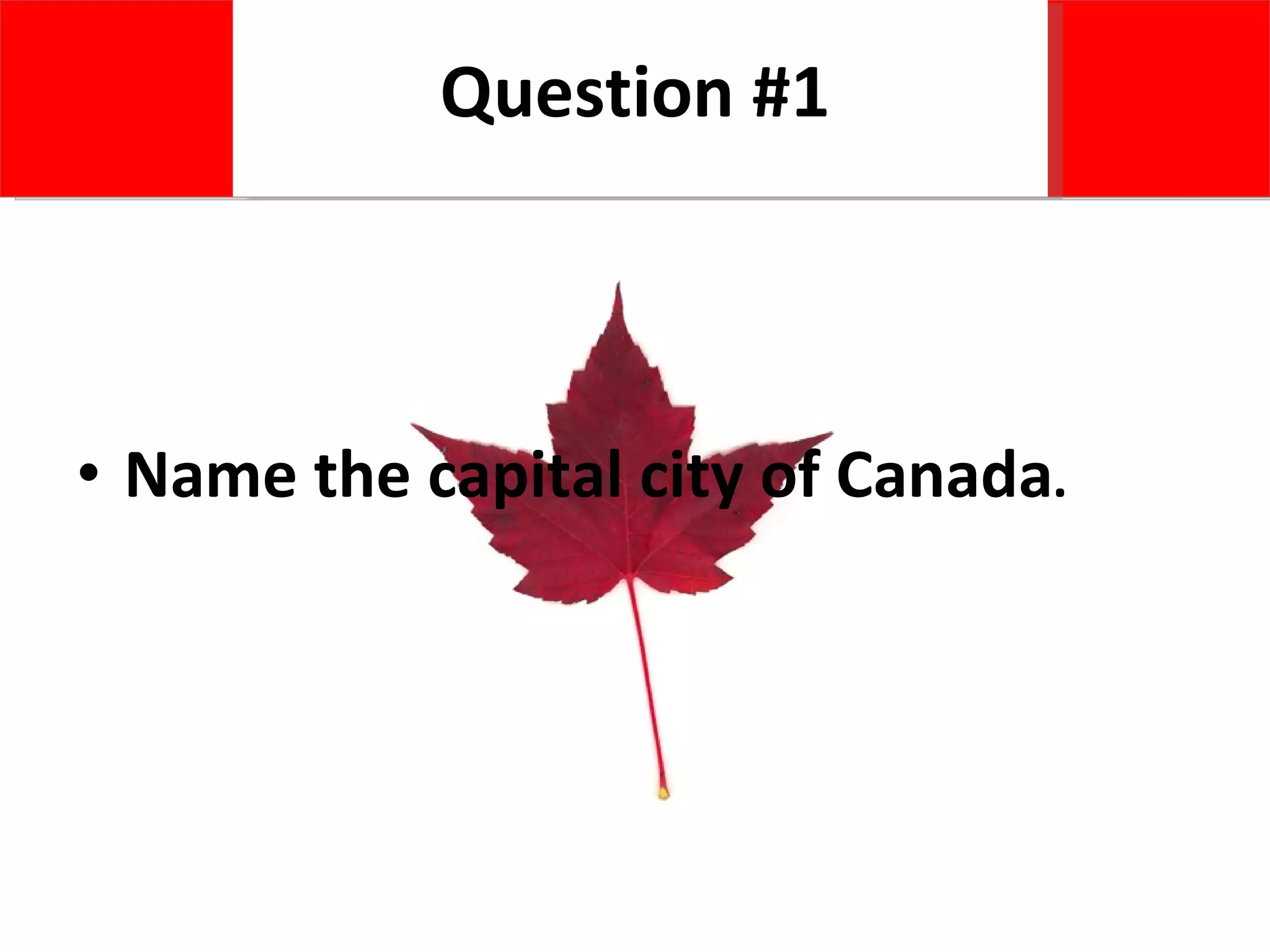 Canada Presentation | PPT