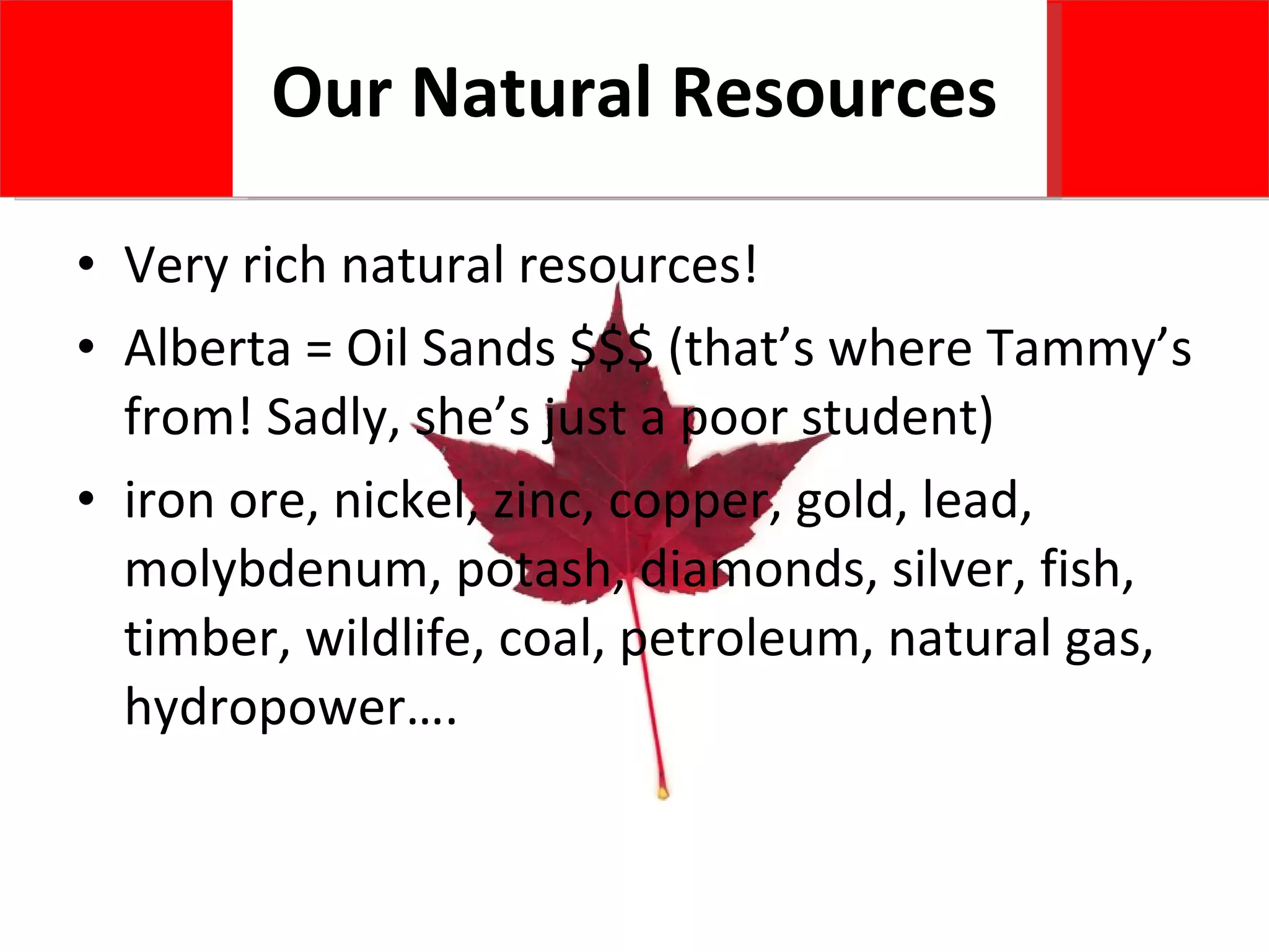 Canada Presentation | PPT