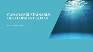 Canada's Sustainable Development Goals | PPT