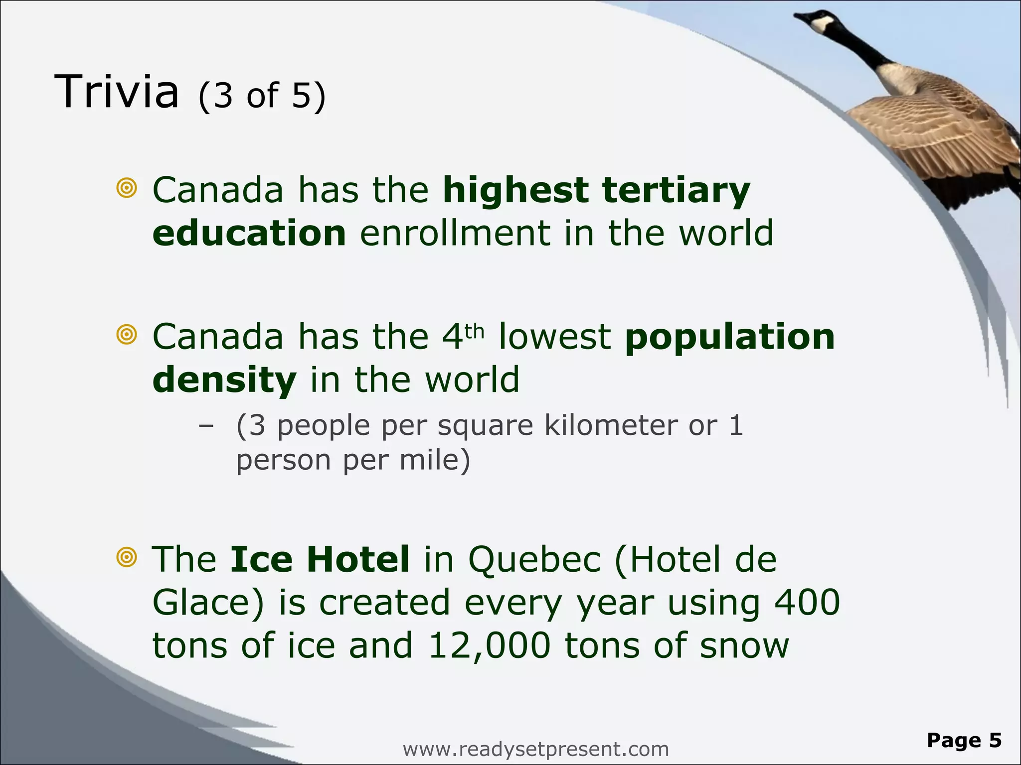 Canada Powerpoint Country | PPT