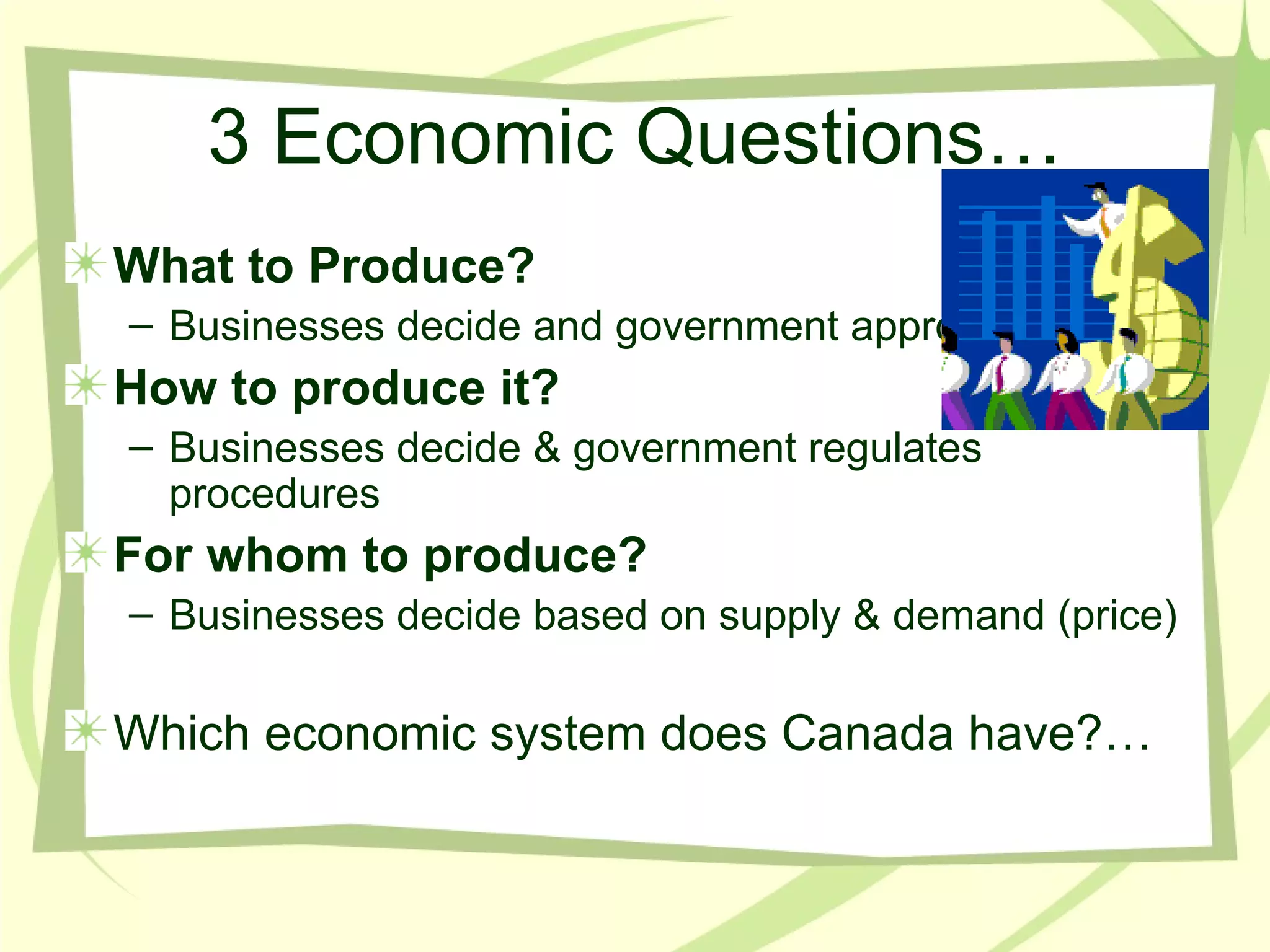 Canadas Economy | PPT