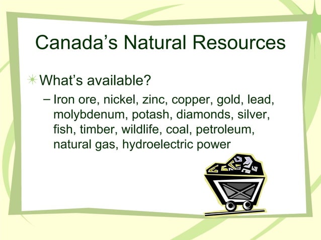 Canadas Economy | PPT | Commodities | Economy