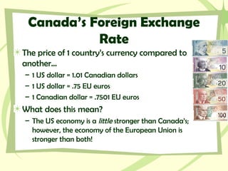 Canadas economy | PPT | Commodities | Economy