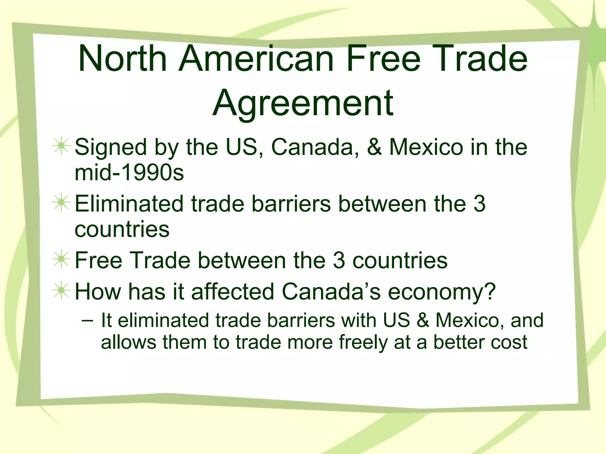 Canadas Economy1 | PPT