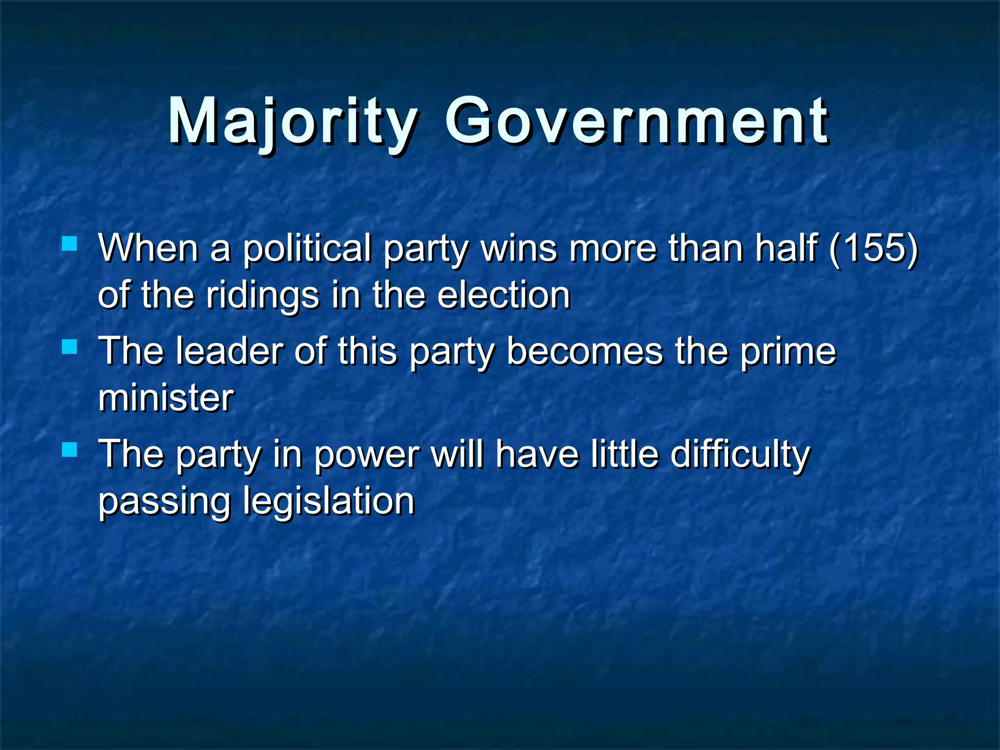 Canada’s electoral system nov update | PPT