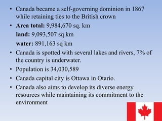 Canada’s international business environment (1) | PPTX