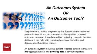 Canada: What Do You Need in an Outcomes Measurement System? | PPT