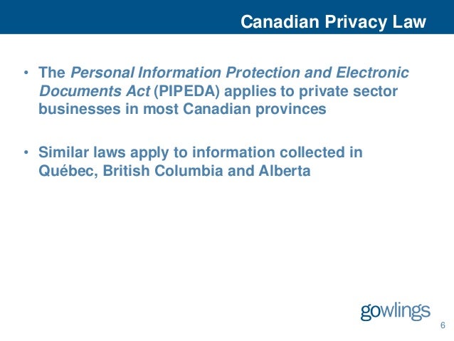 Canada's Privacy and New Anti-spam Laws: What You Need to Know to Com…