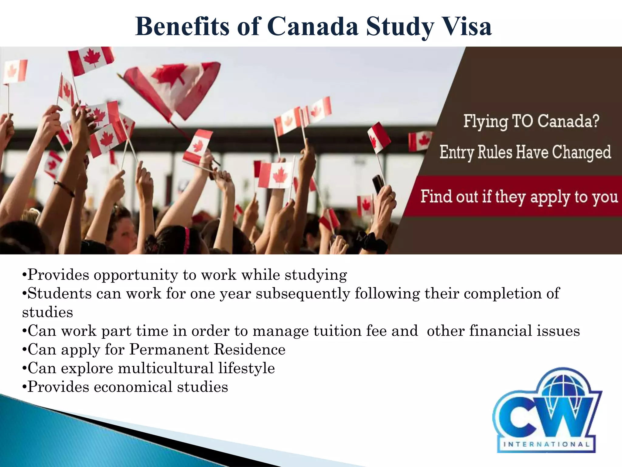 Canada Study Visa | PPTX | College Planning | College Education