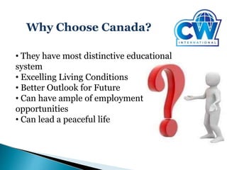 Canada Study Visa | PPTX | College Planning | College Education