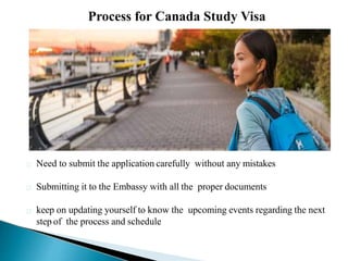 Canada Study Visa | PPTX | College Planning | College Education