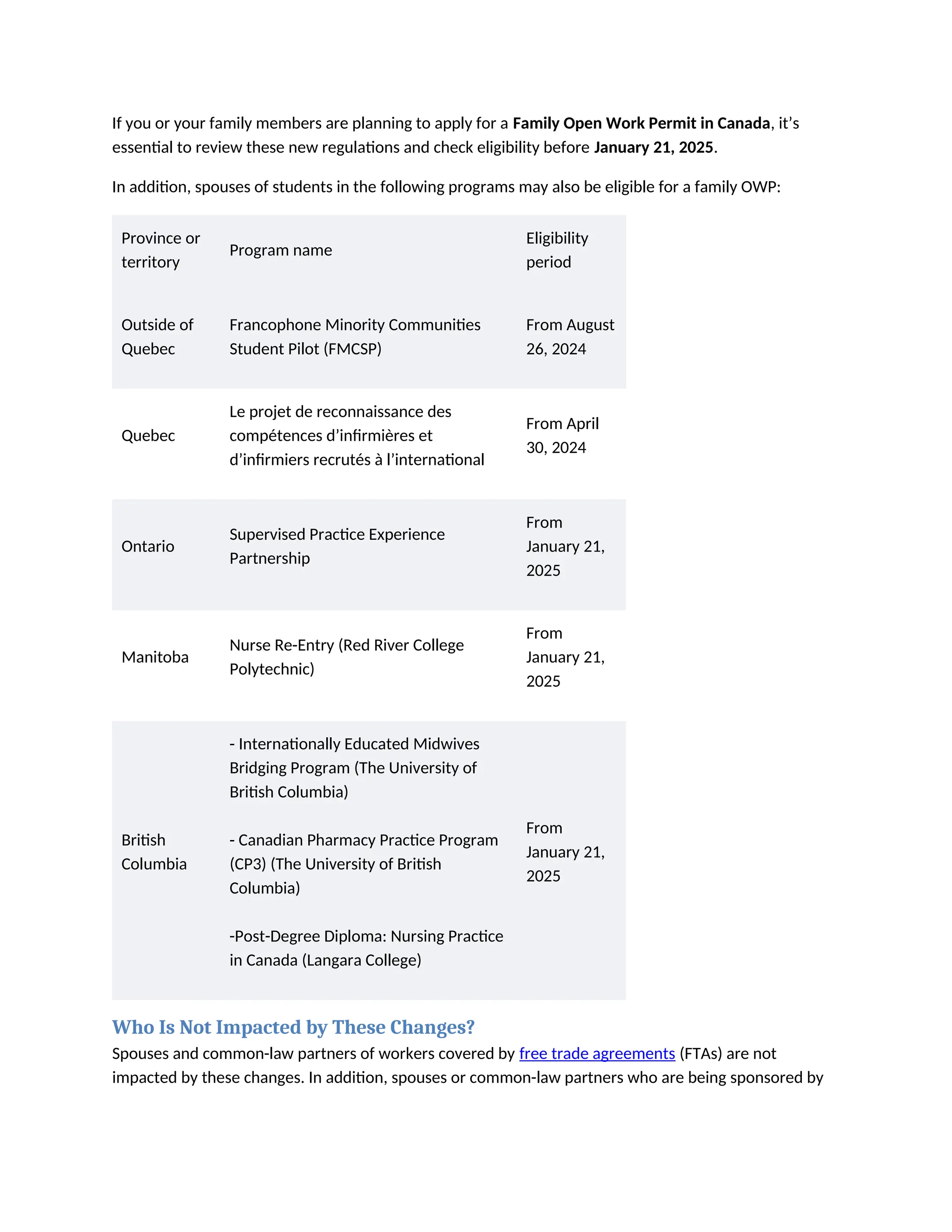 Canada to Restrict Family Open Work Permits in 2025.docx