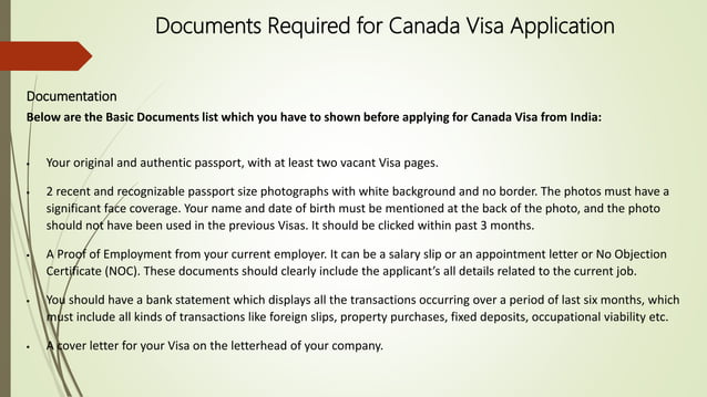 Canada Visa Process kytero immigration | PPT