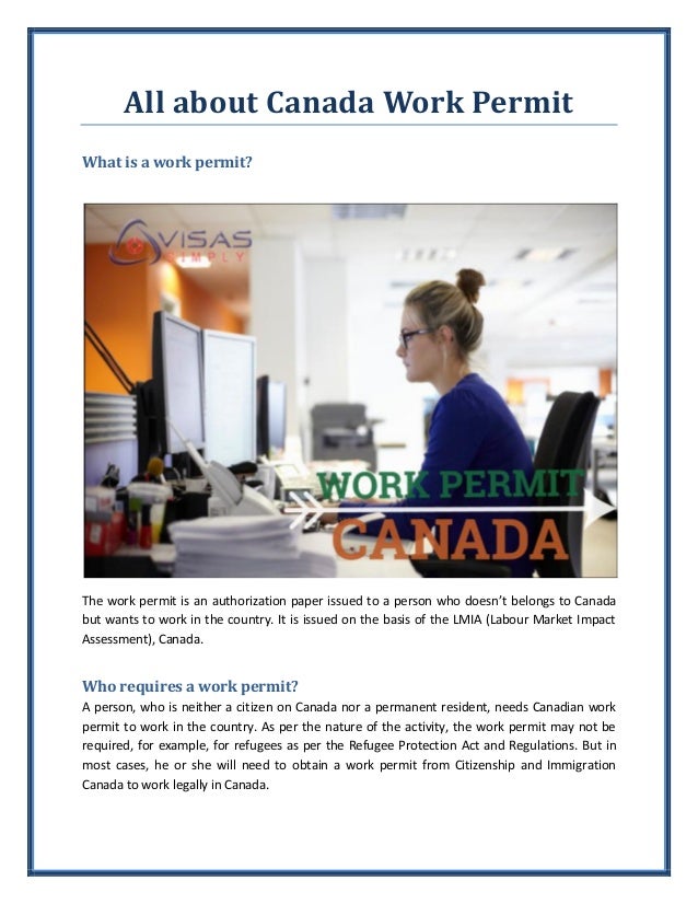 Canada work permit