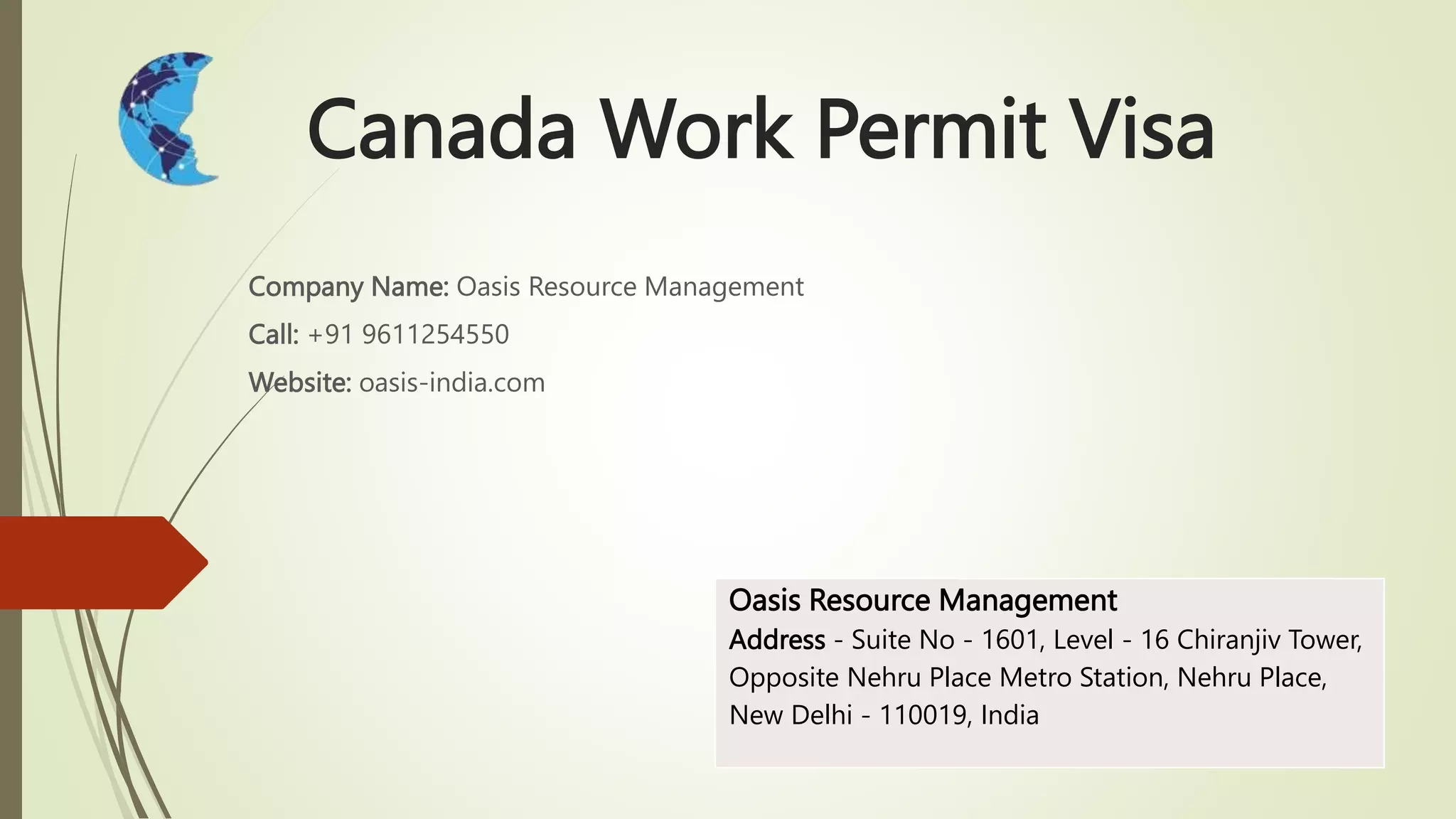 Canada Work Permit Visa | PPT
