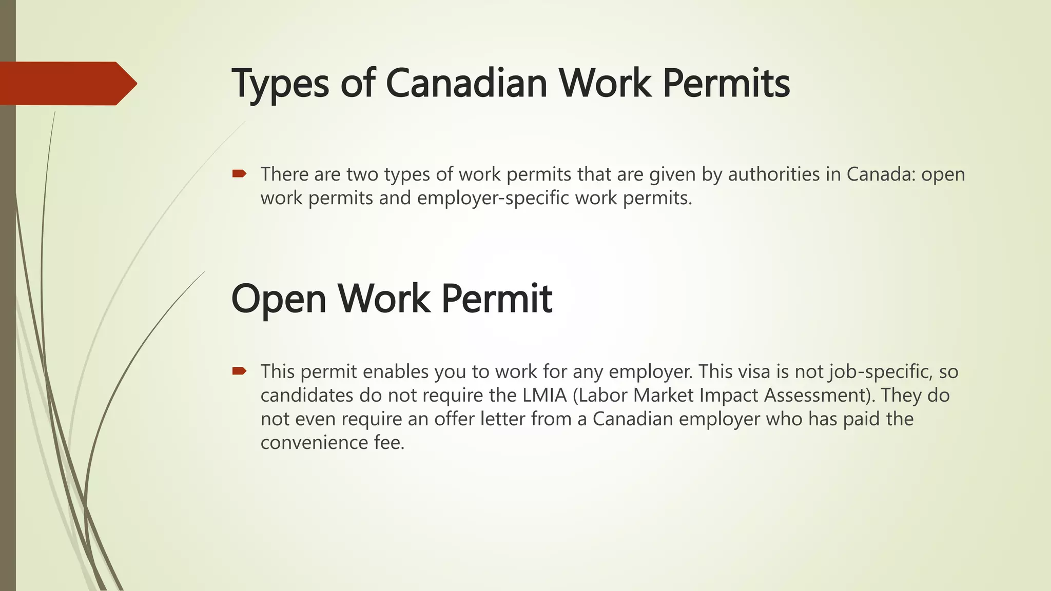 Canada Work Permit Visa | PPTX
