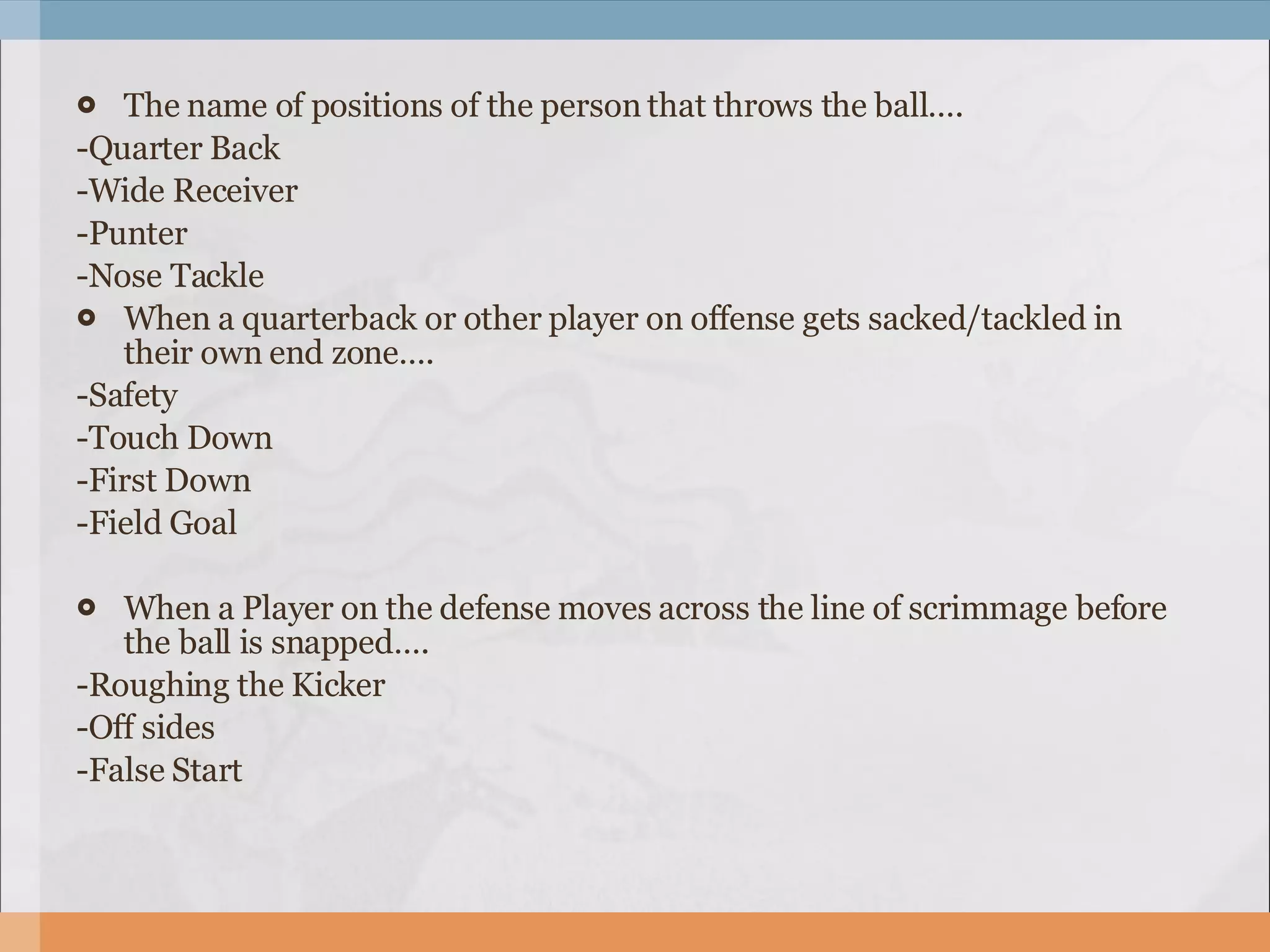 Canadian Football League | PPT