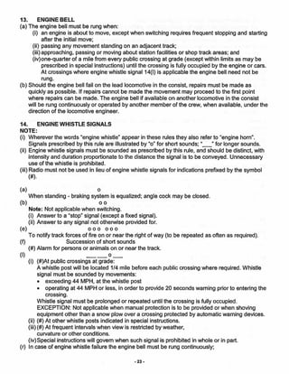 Canadian rail-operating-rules | PDF