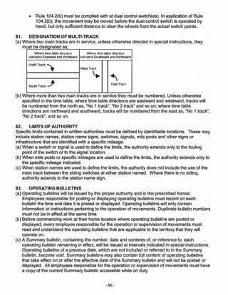 Canadian rail-operating-rules | PDF