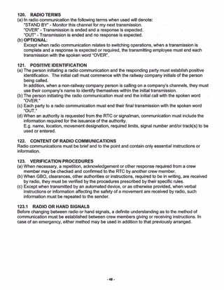 Canadian rail-operating-rules | PDF