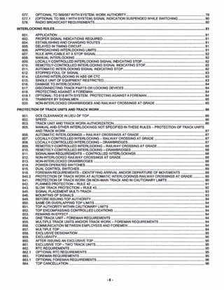 Canadian rail-operating-rules | PDF