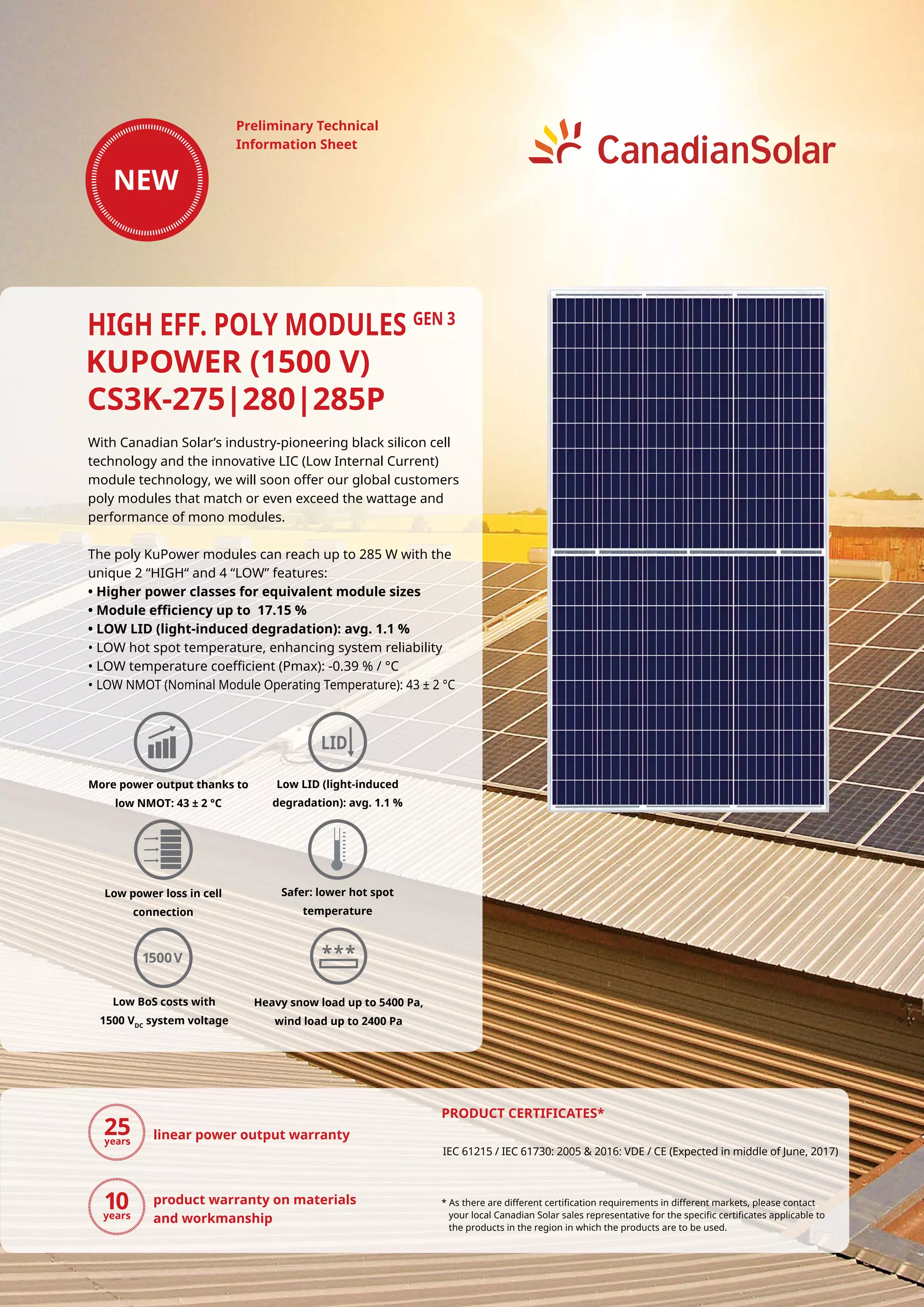 Canadian 285w poly | PDF