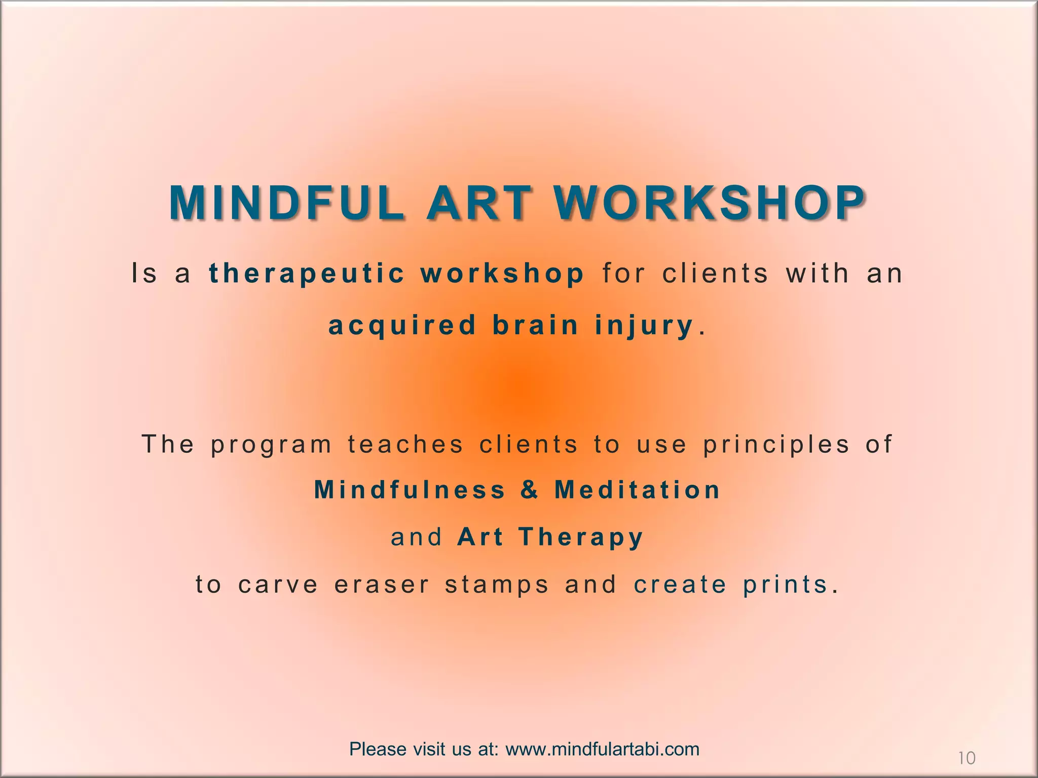Mindful Art Workshop: Principles and Applications of Mindfulness and ...