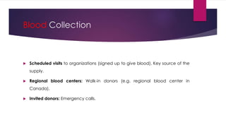 Canadian blood services (1) | PPTX