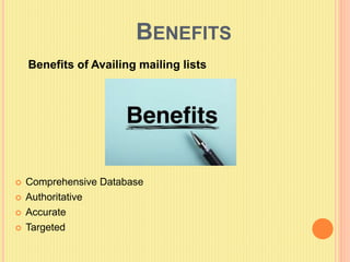 Canadian business email data | PPTX