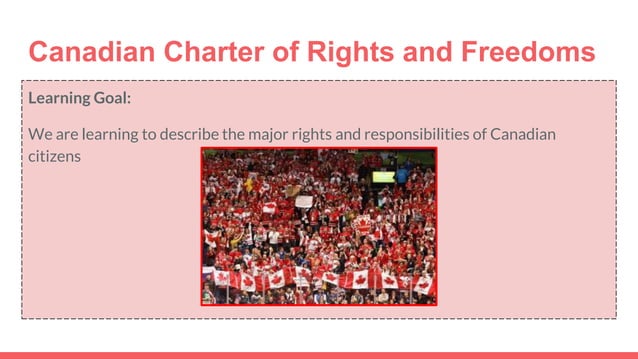 Canadian Charter of Rights and Freedoms | PPTX