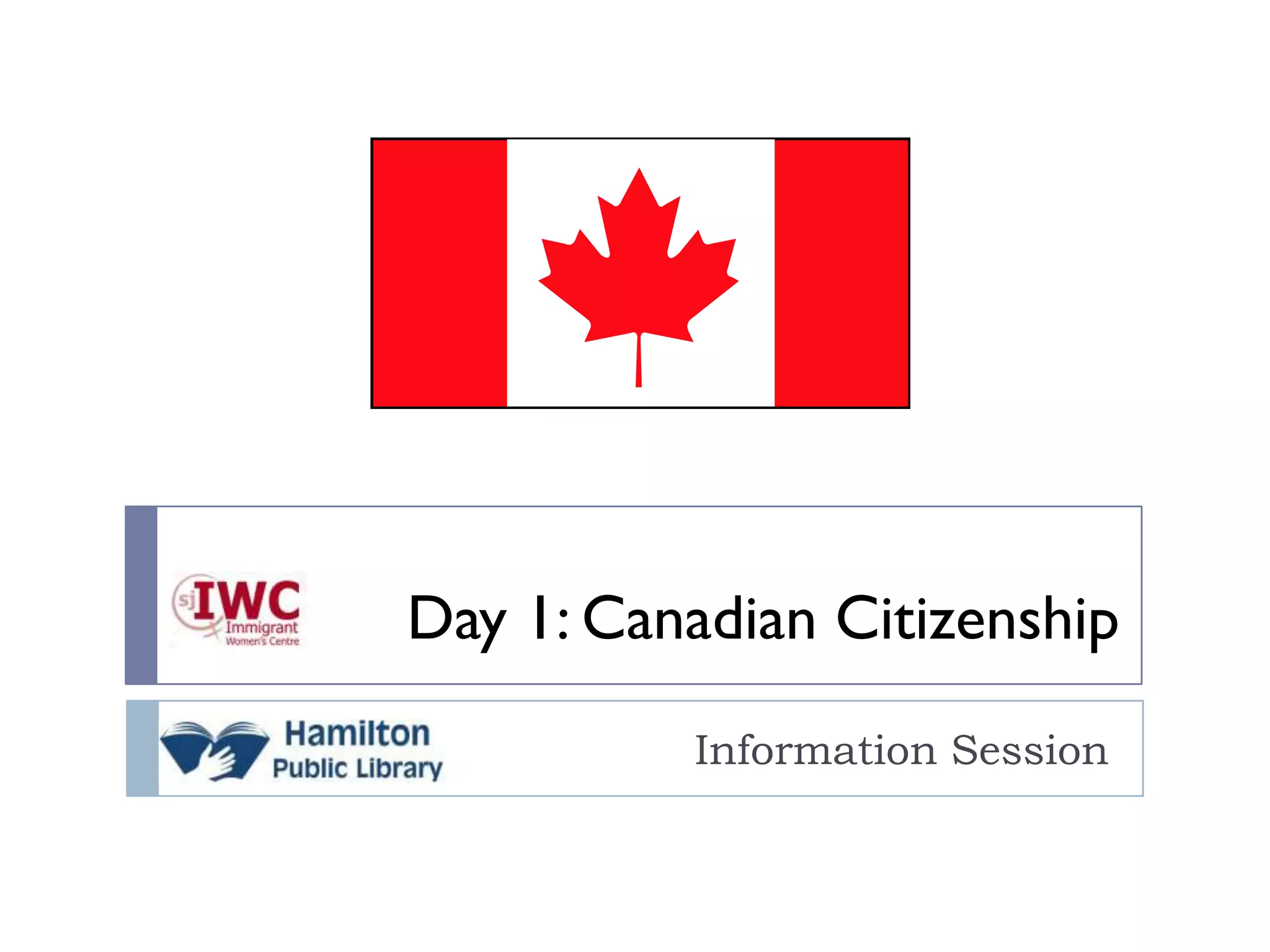 Canadian Citizenship Powerpoint | PPTX
