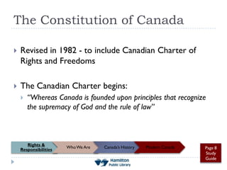 Canadian Citizenship Powerpoint | PPTX