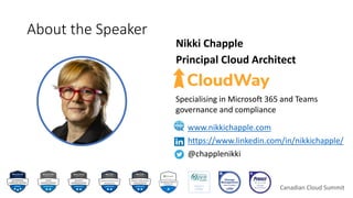 Canadian Cloud summit - Build a Teams creation workflow using Power ...