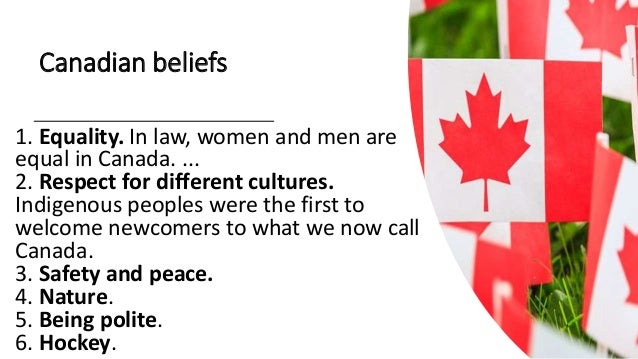Canadian culture and traditions