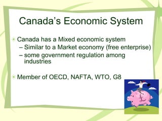Canadian economy 2010 | PPT
