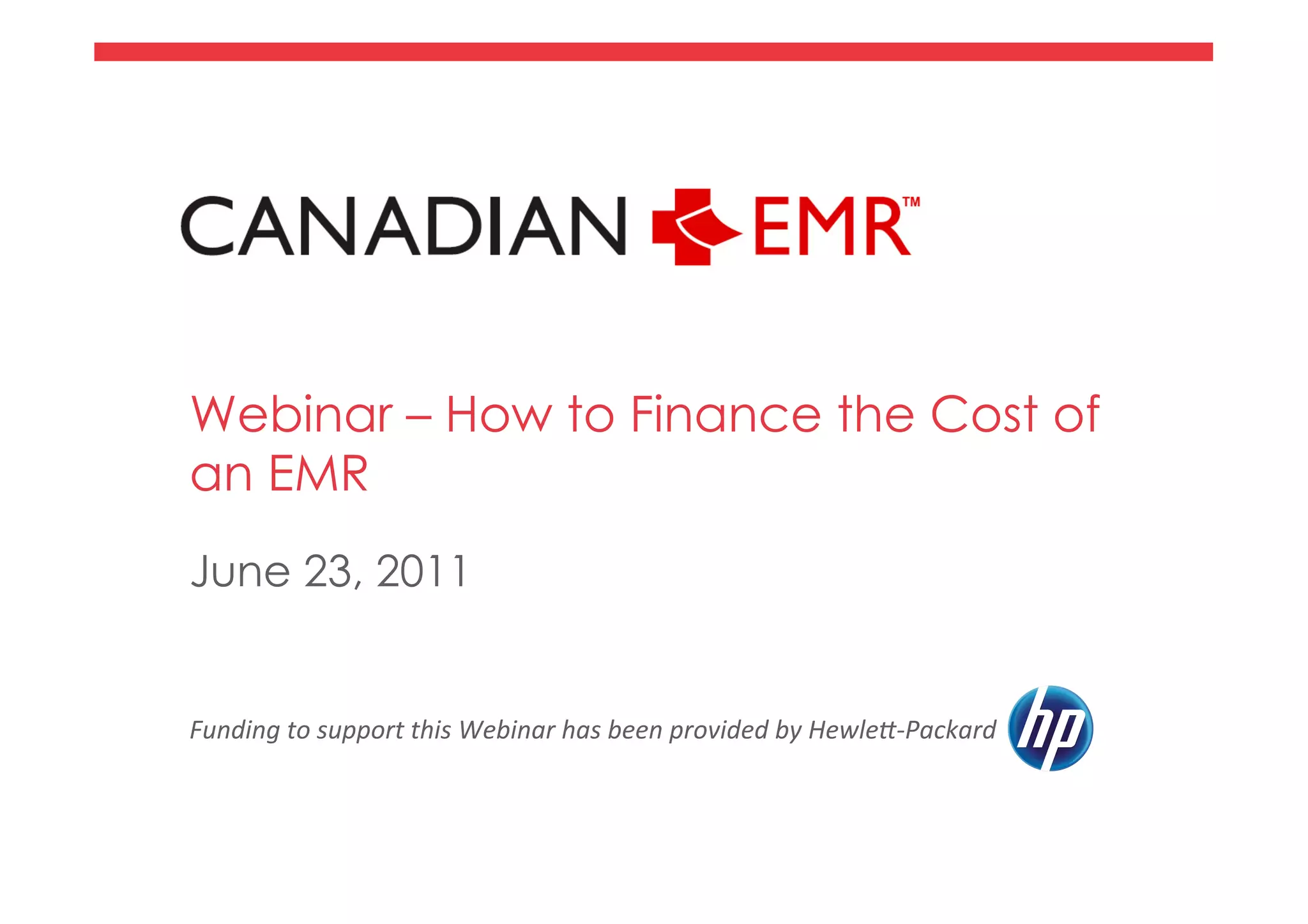 Canadian emr webinar-june 23-final.ppt