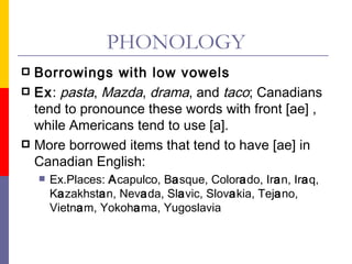 Canadian english ppp | PPT
