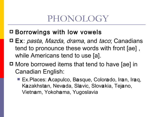 Canadian english ppp | PPT