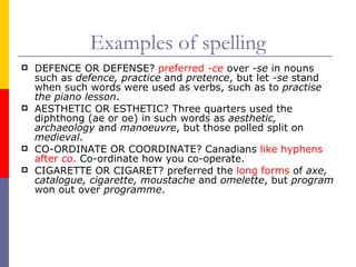 Canadian english ppp | PPT