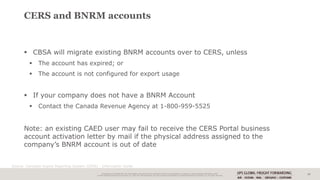 Canadian Export Reporting System (CERS) | PPT